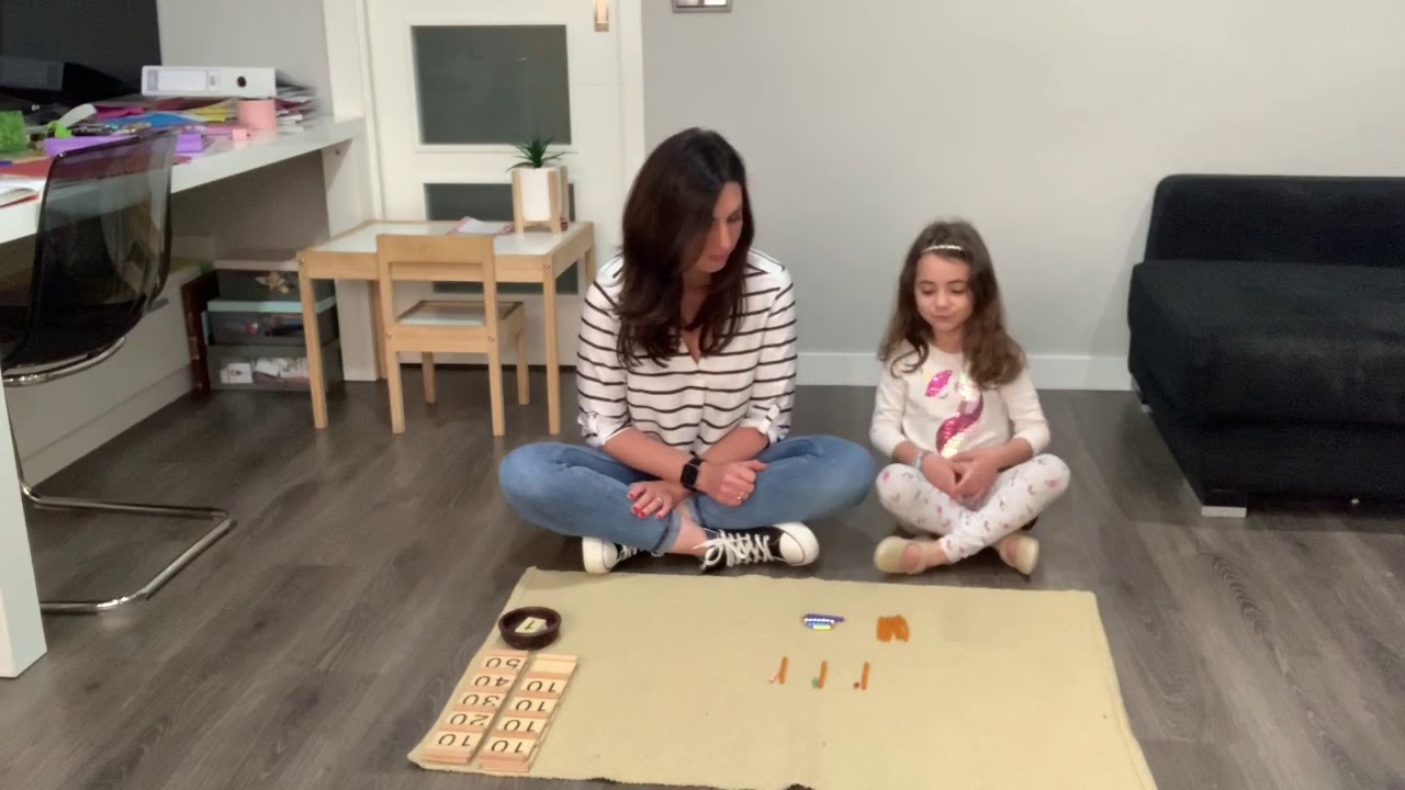 Tablas de Seguin 1 Montessori - YouTube