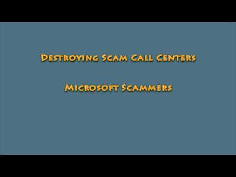 Microsoft SCAM CALL CENTER - YouTube
