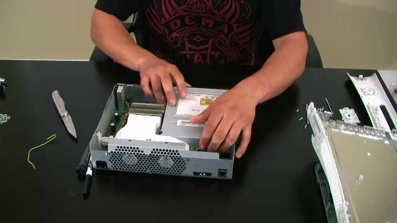 xbox 360 3 red lights fix guide - YouTube
