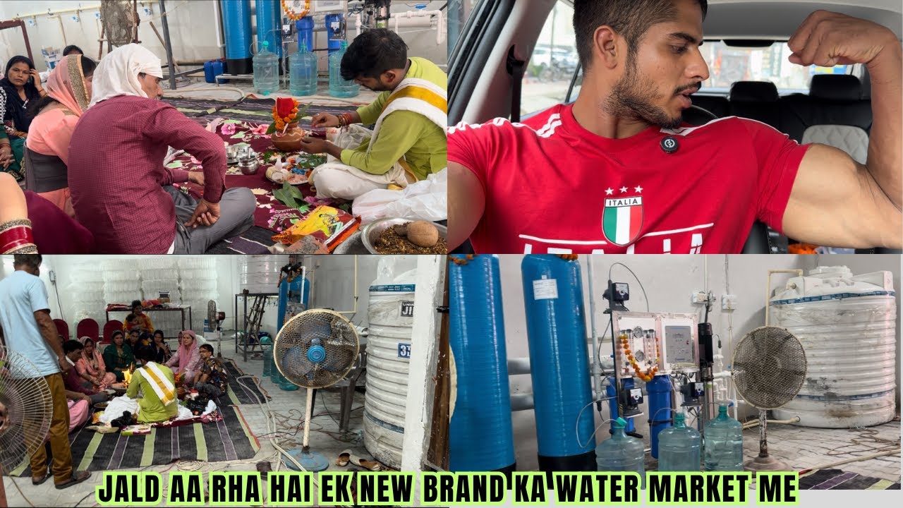 Jald aa rha hai water ka ek new brand market me | water plant ka muhrat | @PankajvermaFITNESS ...