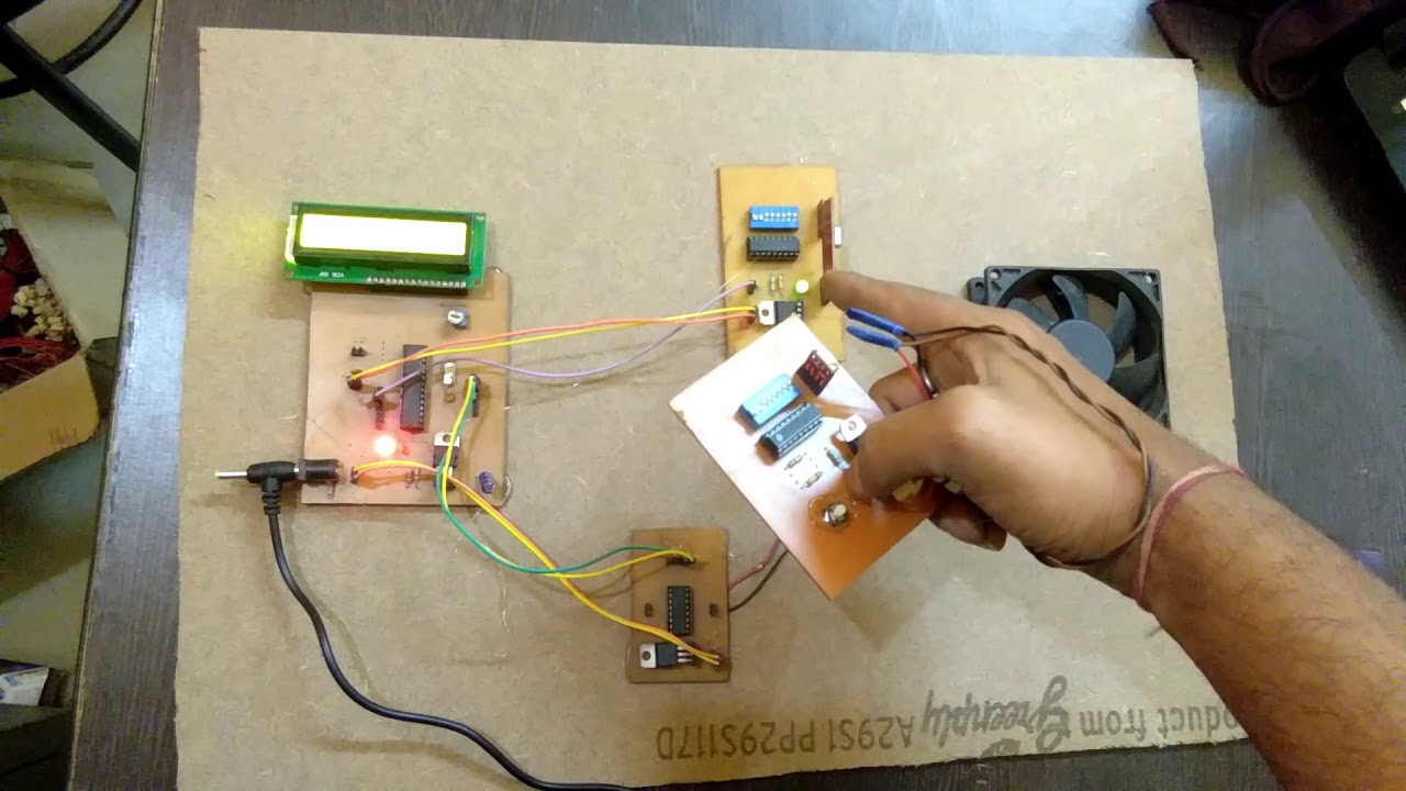 BLDC MOTOR SPEED CONTROL +ARDUINO + RF MODULE - YouTube