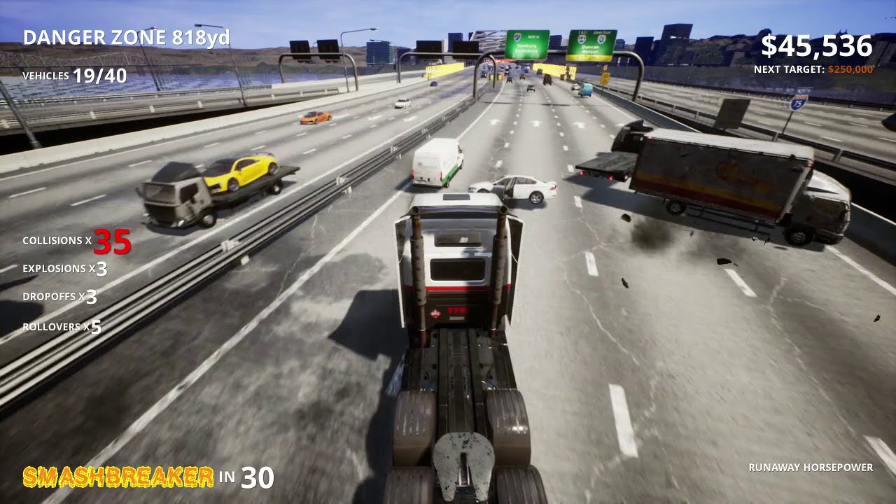 Dangerous Driving Danger Zone 2 - Runaway Horsepower - Crash 40 ...