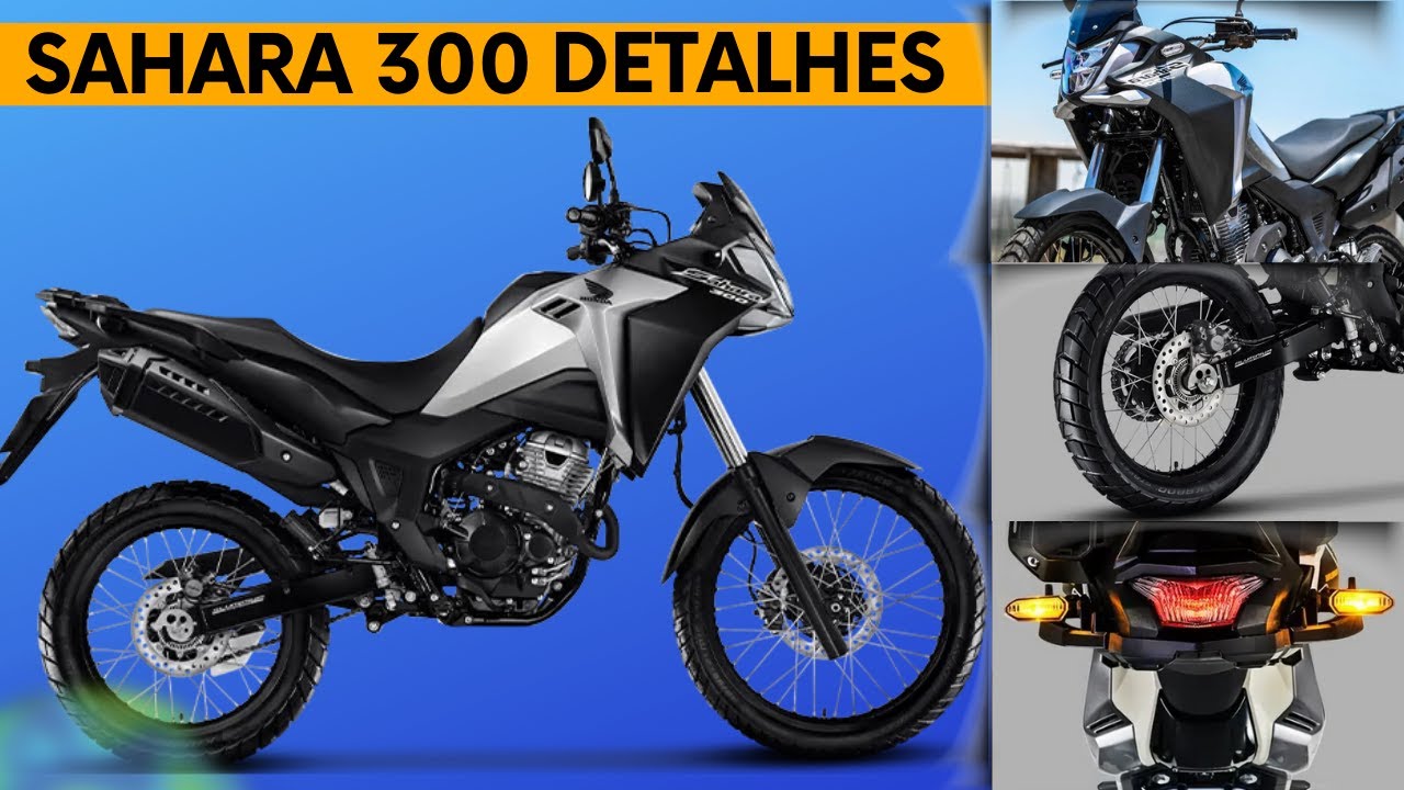 Detalhes da Sahara 300 | COMO TIRAR UMA SAHARA 300? - YouTube
