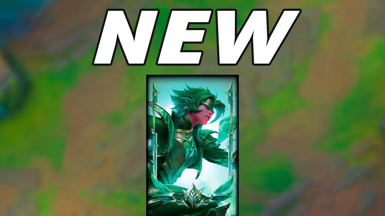 Broken Covenant Riven: Mint Green Chroma? (Custom Skin) - YouTube