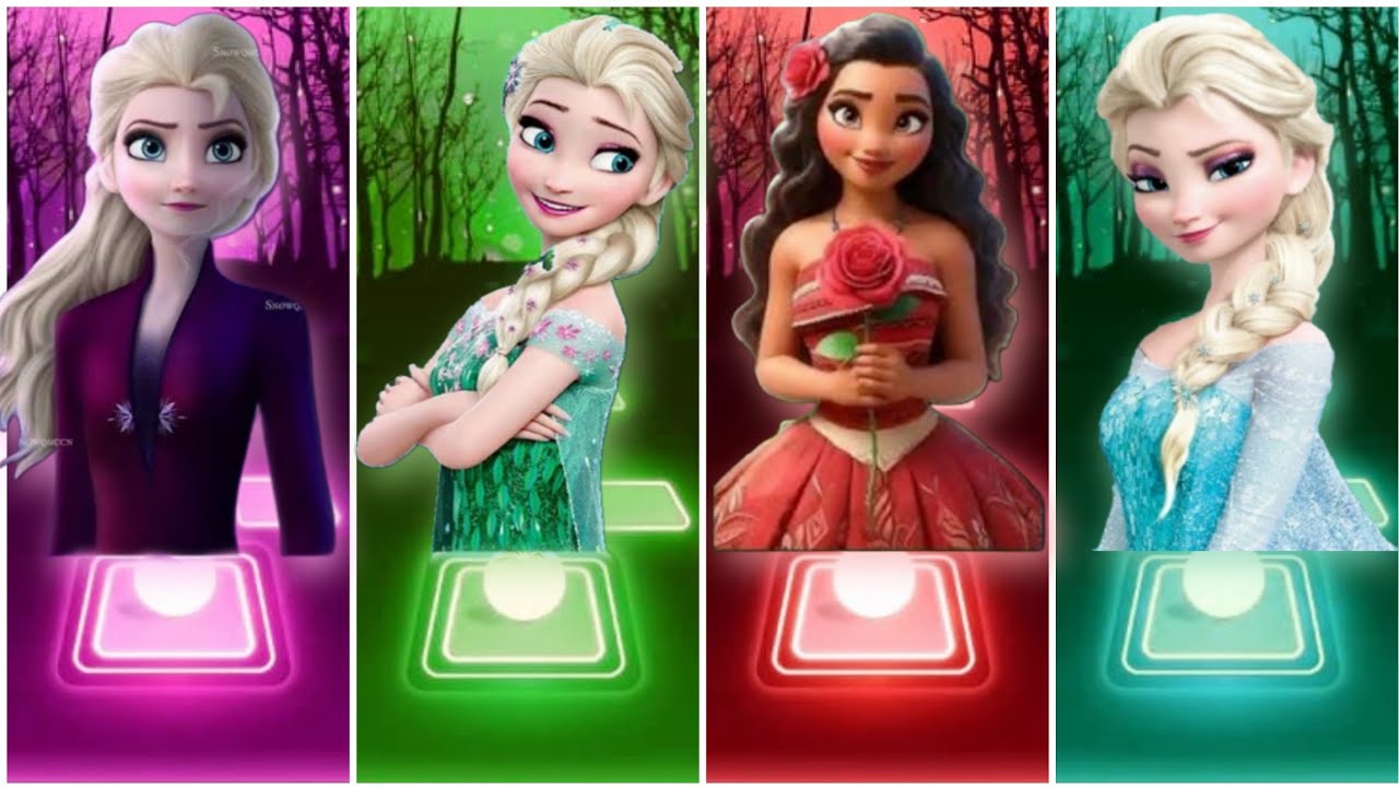 Elsa Frozen - Let It Go Vs Anna - Do You Want To Build Snowman 🤩🎶 - YouTube