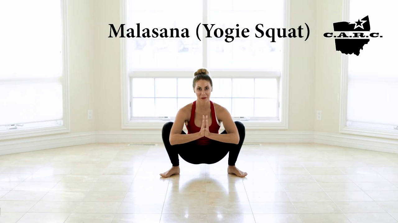 Malasana Yogie Squat Yoga Carc Home Of Heavy Drop Training Youtube