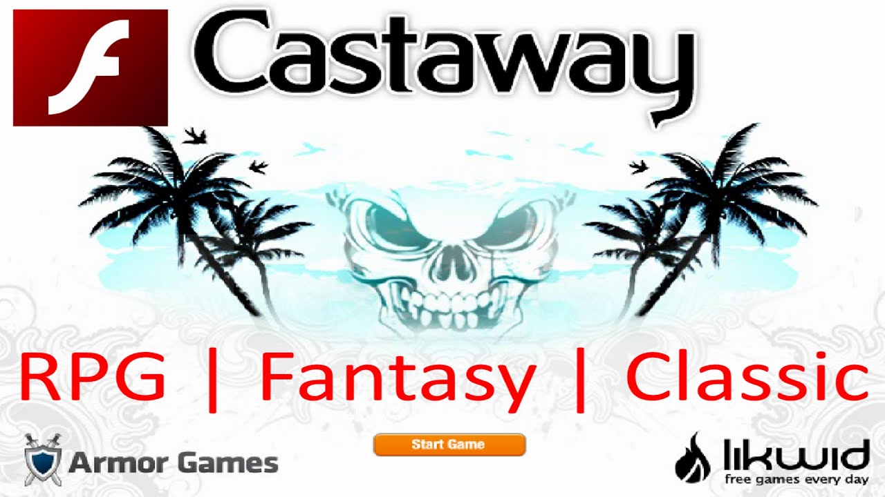 Castaway (Best Flash Game RPG Of All Time) - YouTube
