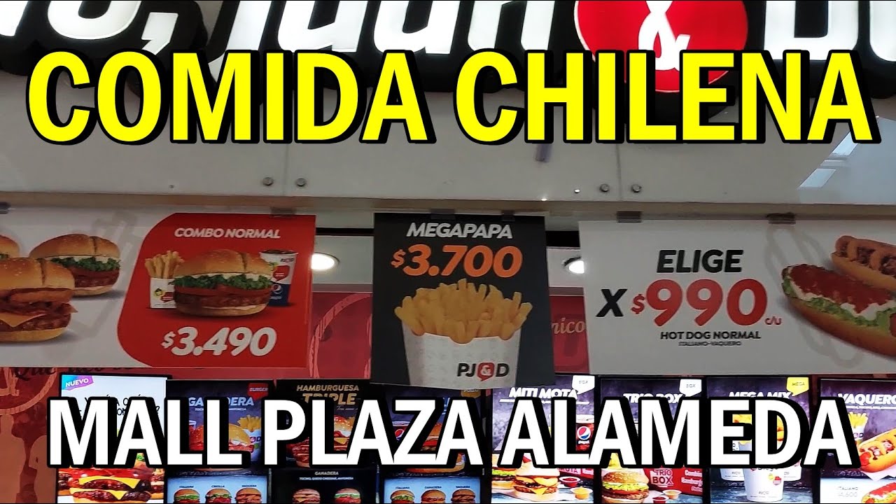 PATIO DE COMIDAS - MALL PLAZA ALAMEDA - SANTIAGO DE CHILE - YouTube