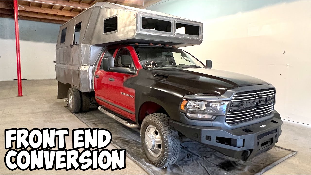 Building The Worlds Craziest Overlanding Camper Truck - 2022 Front End ...