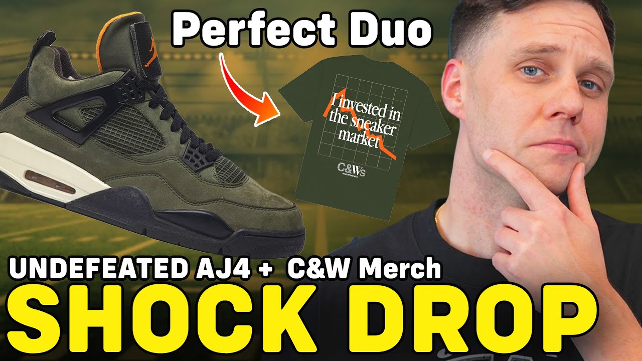 SHOCK DROP: UNDEFEATED AIR JORDAN 4 & SUPREME WEEK 1 - YouTube