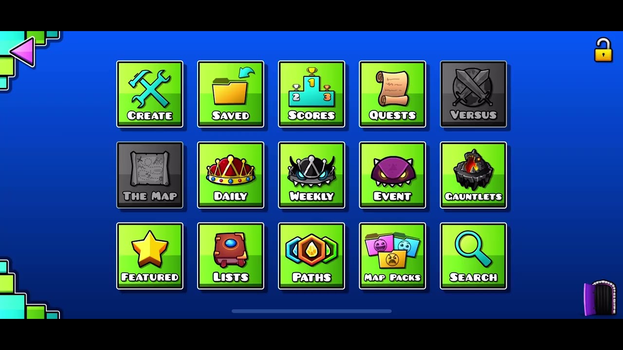 Geometry Dash versus mode dialogue - YouTube