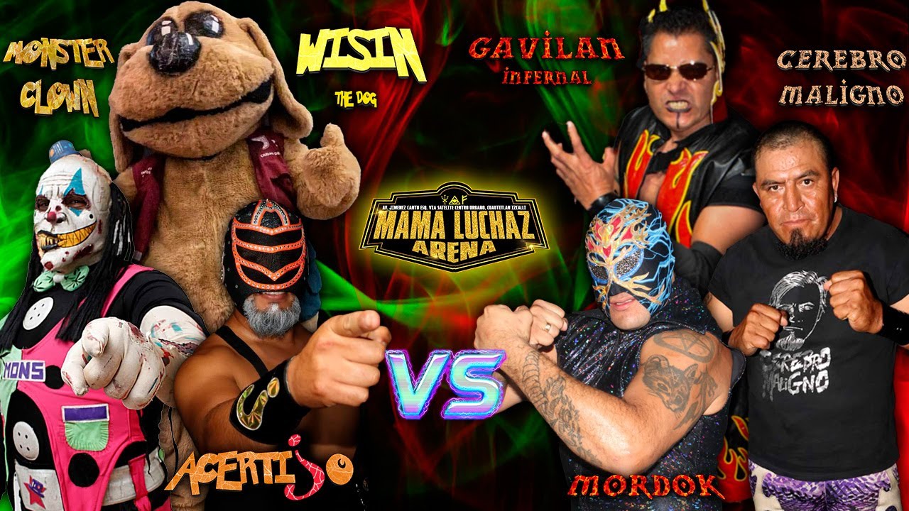 WISIN THE DOG, MONSTER CLOWN Y ACERTIJO VS MORDOK, GAVILAN INFERNAL Y ...