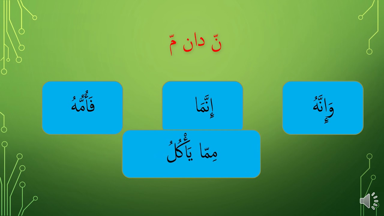 BACAAN HURUF BERTASYDID PENDIDIKAN ISLAM TAHUN 1 - YouTube