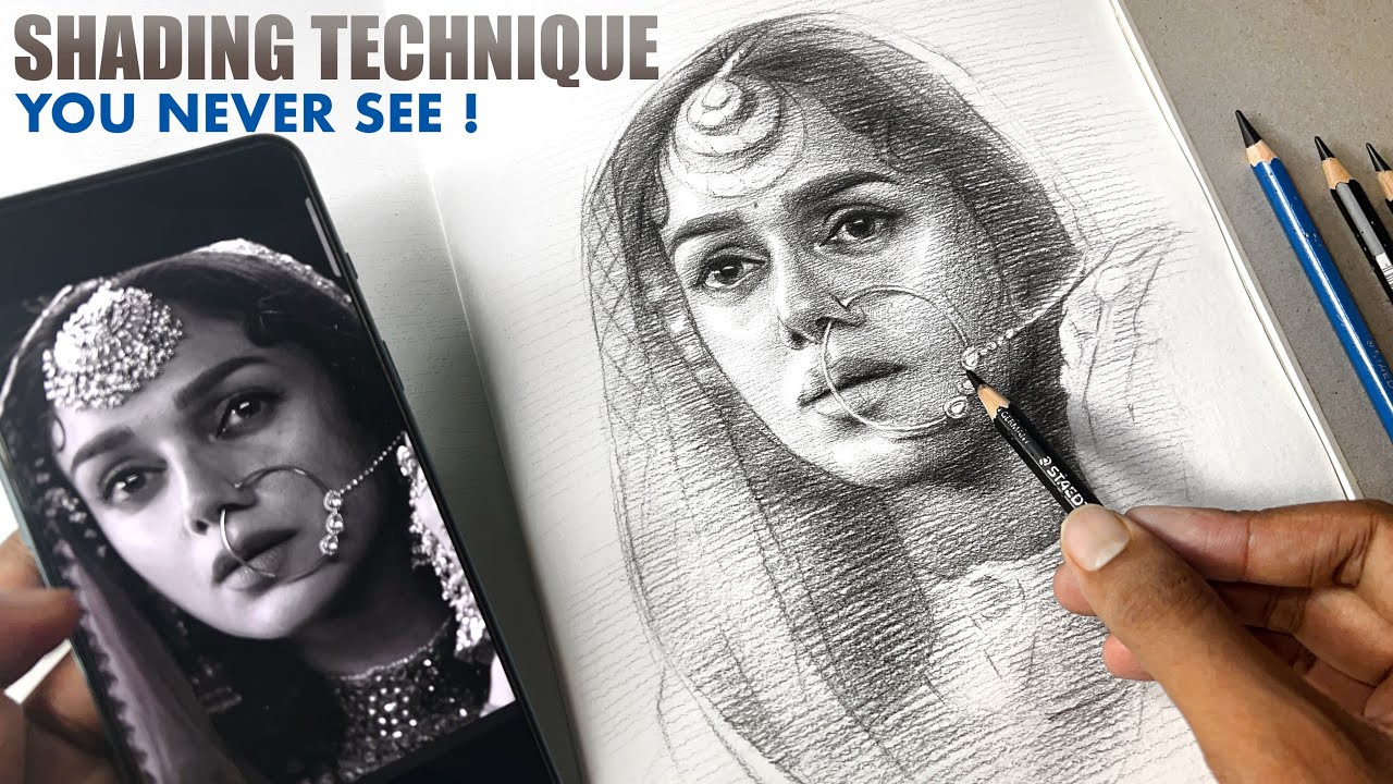 "Shading Technique " that ART COLLEGES Teach their Students🤫 - YouTube