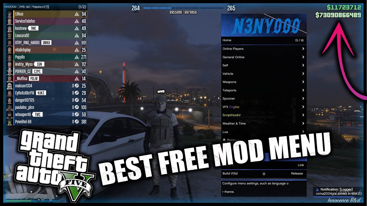 How To Use Nenyooo Mod Menu in GTA 5 (Full Beginner Tutorial) - YouTube