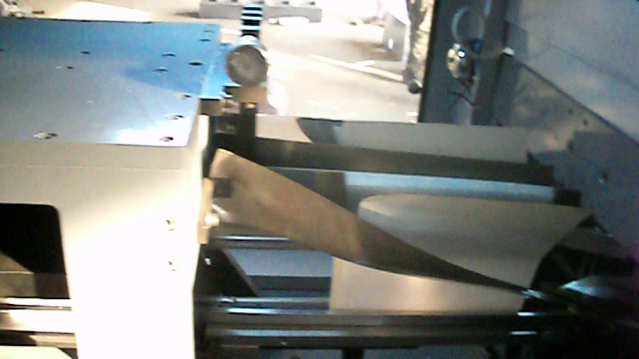 ZXLK340 Automatic Book cover Gate folding-machine (flapping machine ...