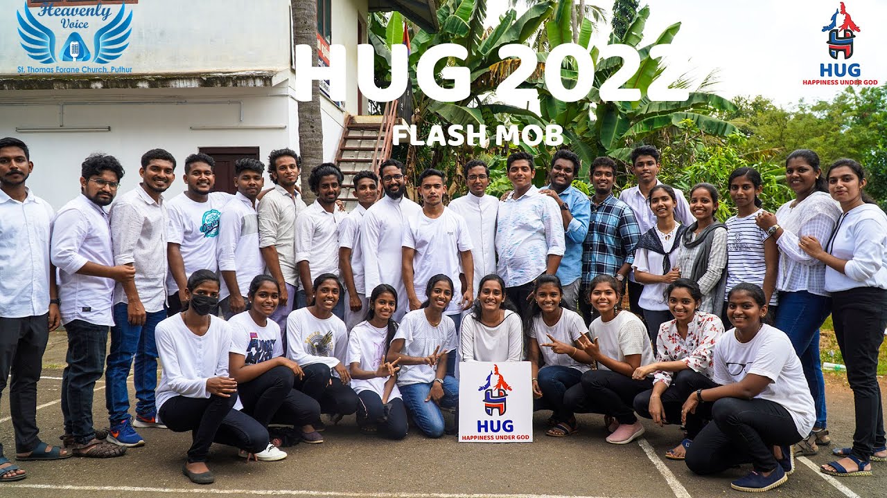 FLASH MOB | HUG 2022 | HEAVENLY VOICE | YOUTH MEET 2022 - YouTube