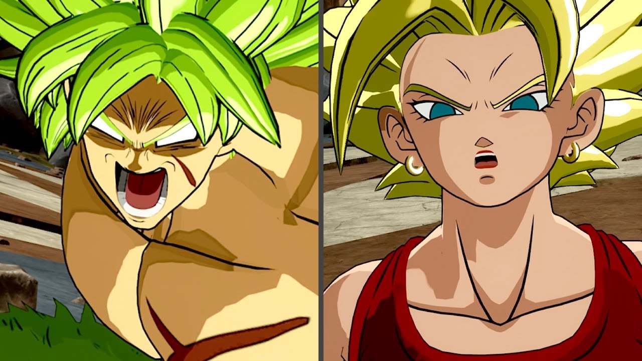 Dragon Ball Sparking! Zero - Super Saiyan Broly Versus Kale - YouTube