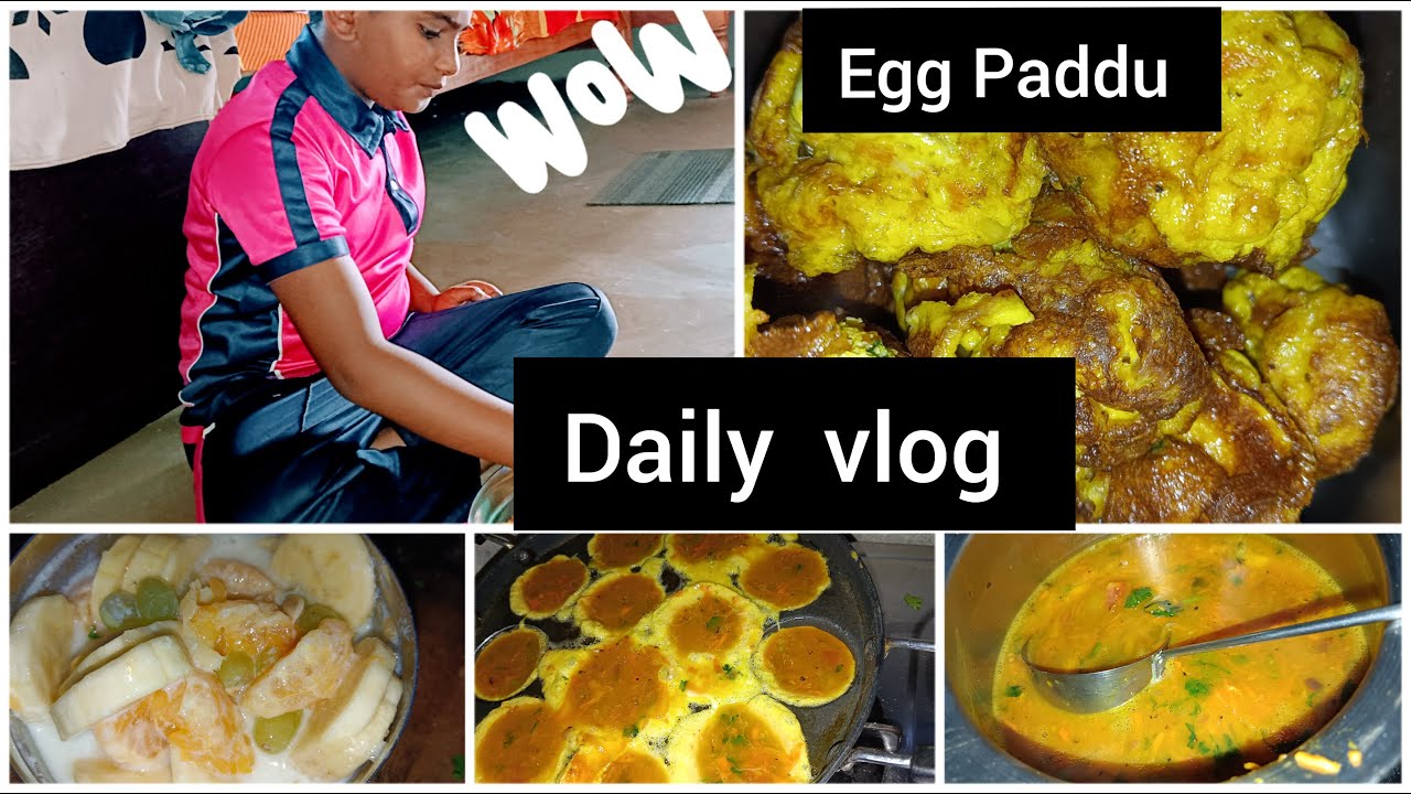 A day in my life # morningvlog # egg poddu kruthigowda vlog - YouTube