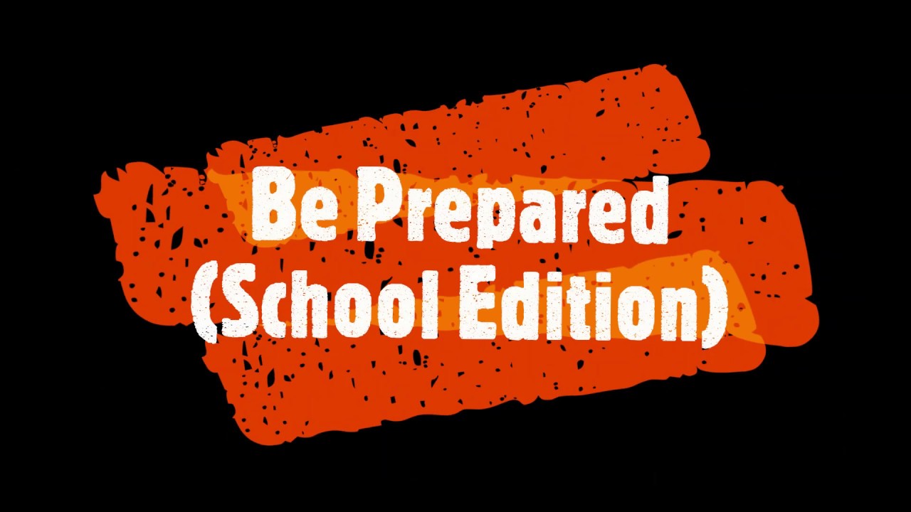 Be Prepared: School Edition - YouTube