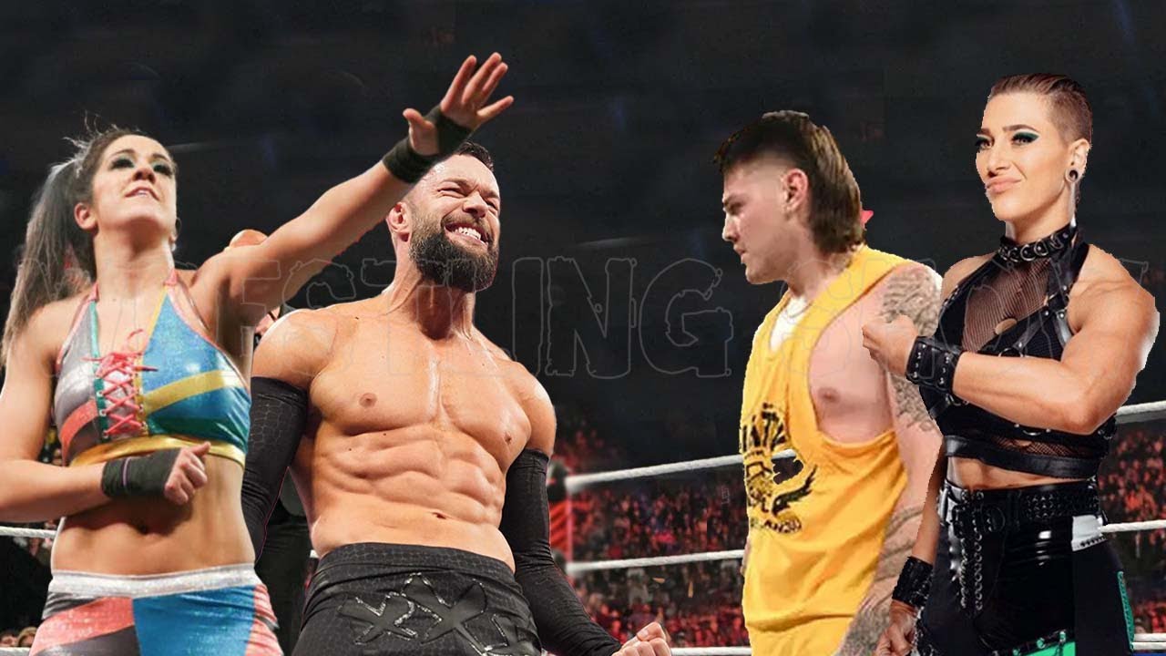 Dominik Rhea Ripley vs Finn Balor Bayley Match Wrestling Show - YouTube