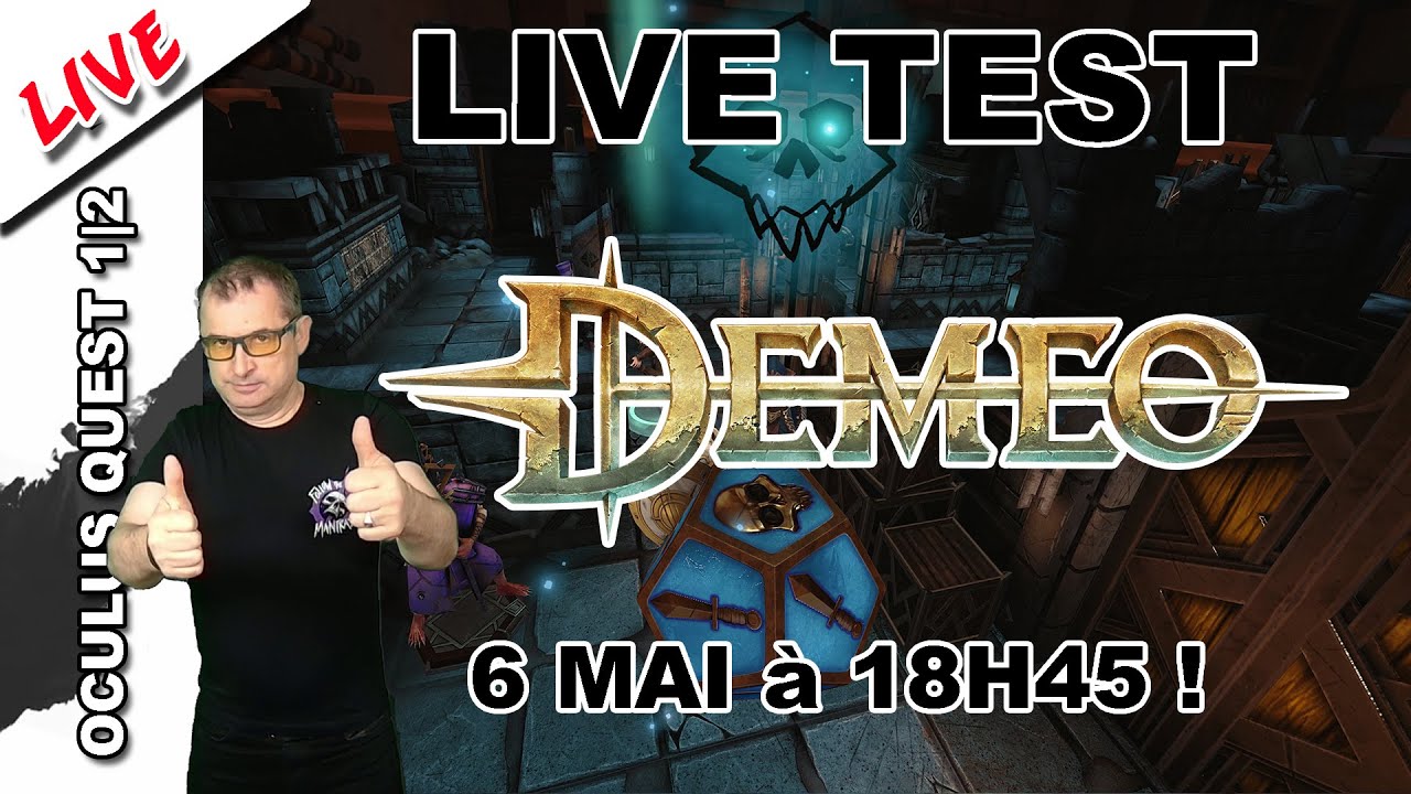 DEMEO : TEST LIVE FR GAMEPLAY - YouTube