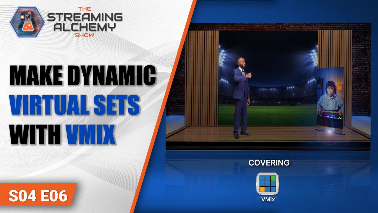 Making Dynamic Virtual Sets With VMix - YouTube