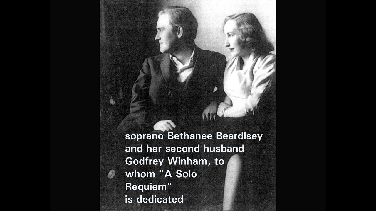 Milton Babbitt, A Solo Requiem Part Two Bethany Beardslee, soprano ...