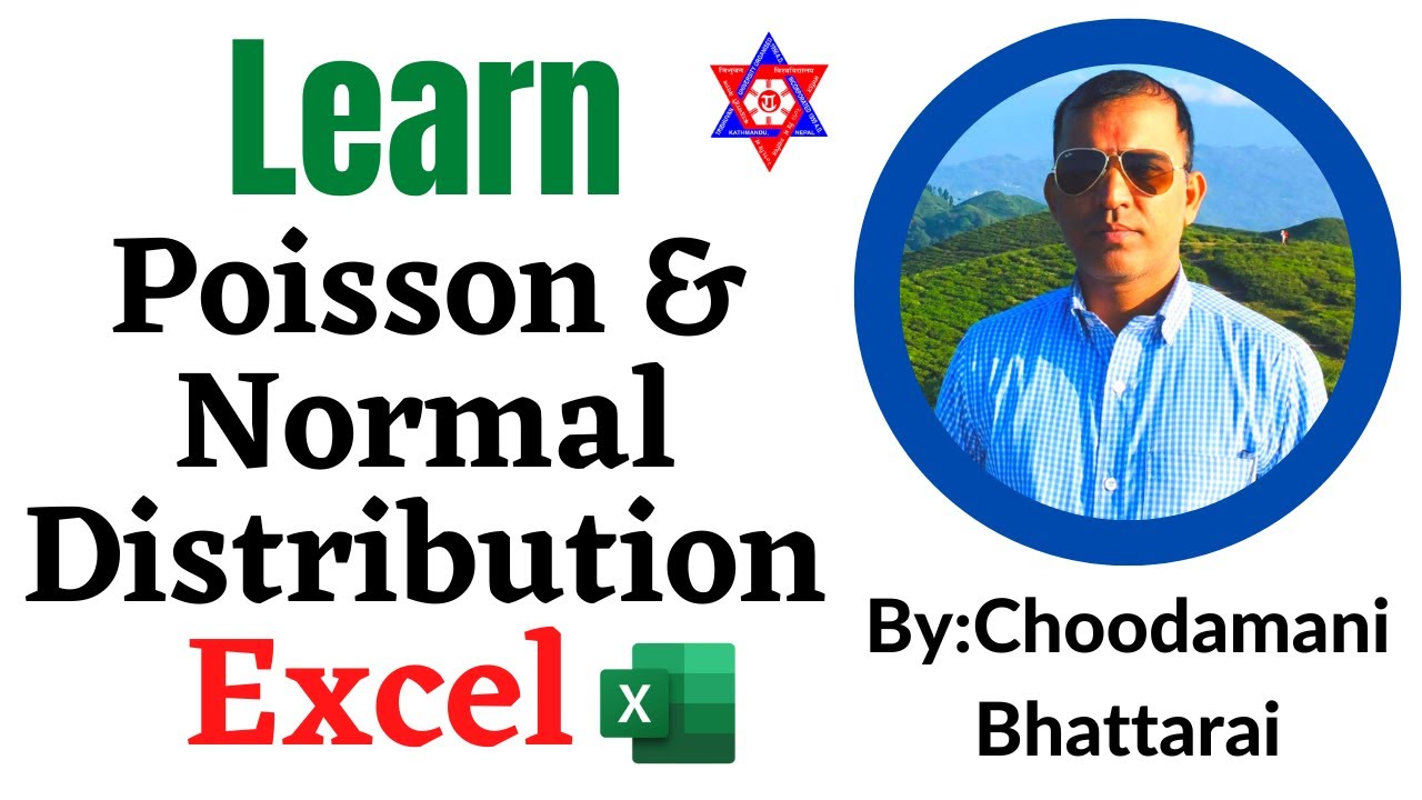 Learn Poisson Normal Distribution In EXCEL BBM 3rd Semester Learn Poisson Normal Distribution In EXCEL BBM 3rd Semester