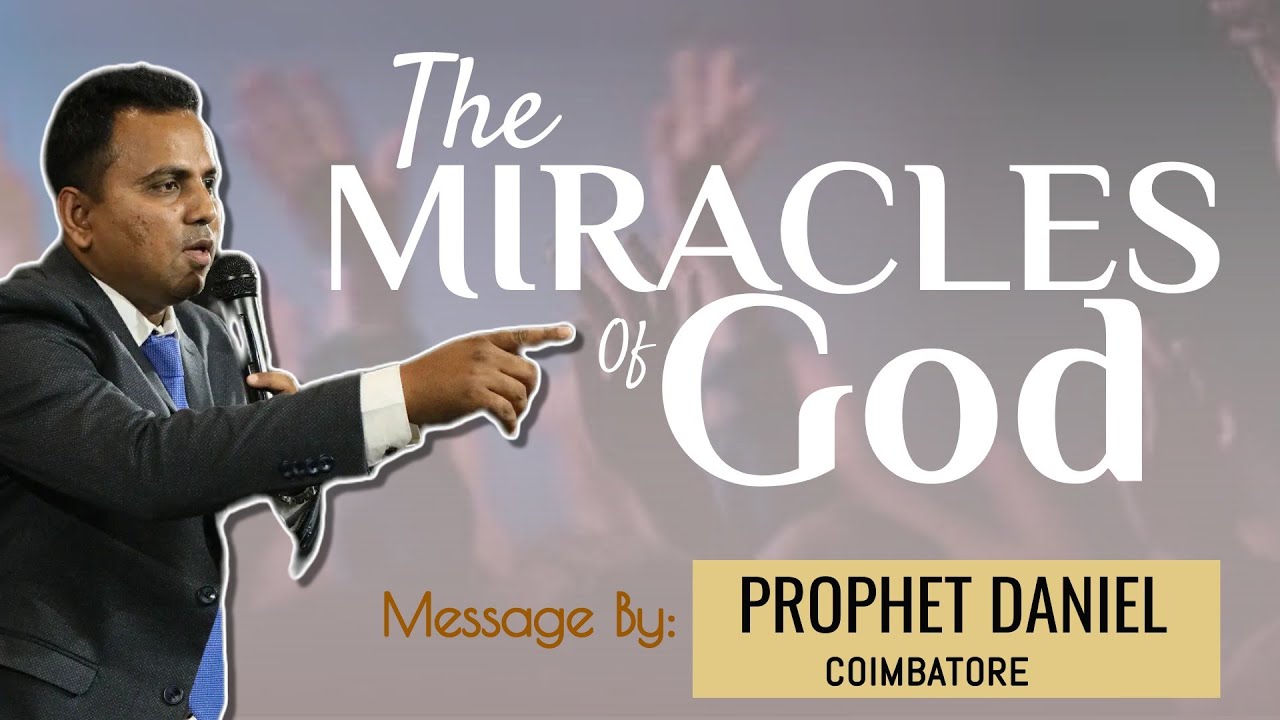 THE MIRACLES OF GOD ALONG WITH PROPHET DANIEL'S TESTIMONY || 11/03/2023 ...