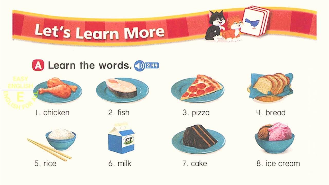 Let's Go 1 Unit 7 _ Food (Student Book 5th Edition) - YouTube