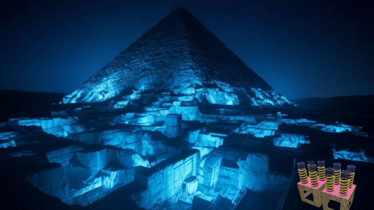 Wild Find: Hidden Tech Under Khafre Pyramid? SAR Scan Reveals Massive ...