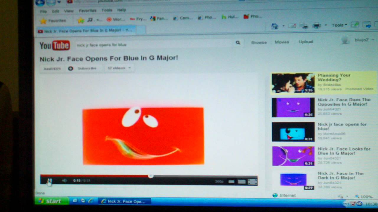 Nick Jr Face G Major