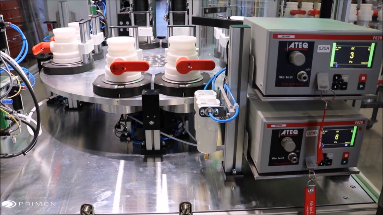 PLASTIC BALL VALVE (3 inch) TEST MACHINE - YouTube