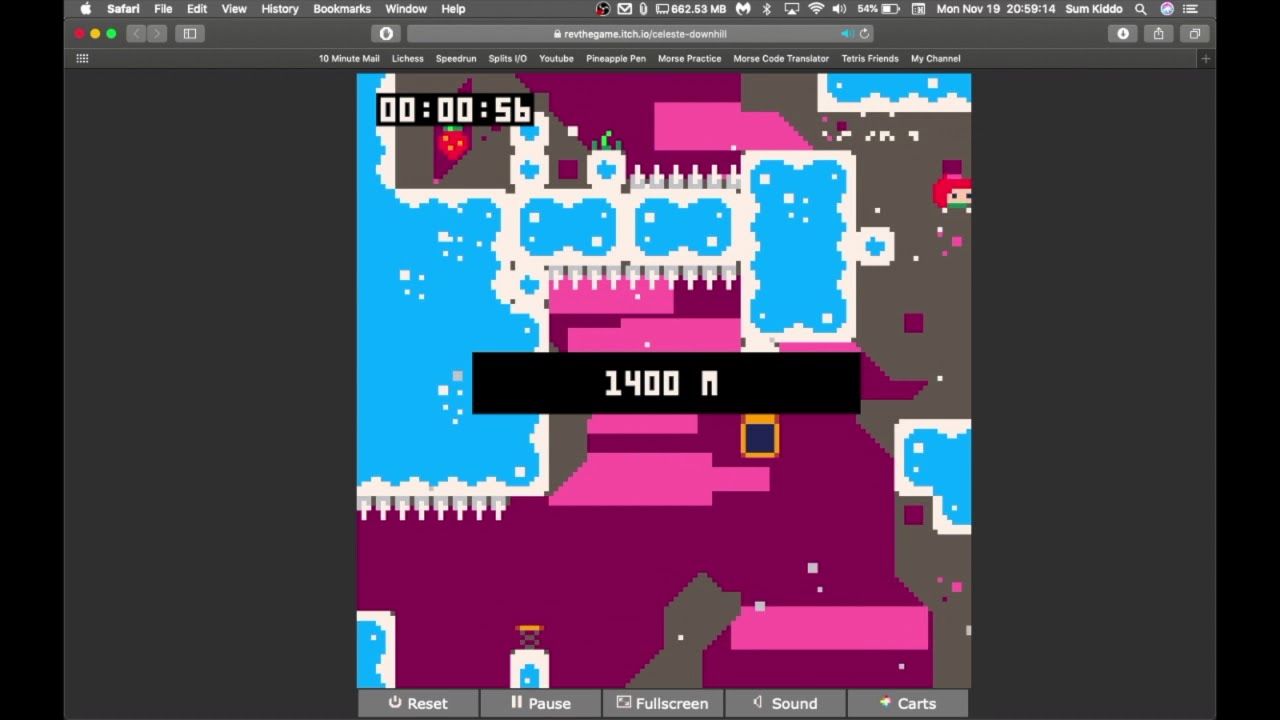 [Former World Record] CELESTE Downhill any% | 1:28 - YouTube