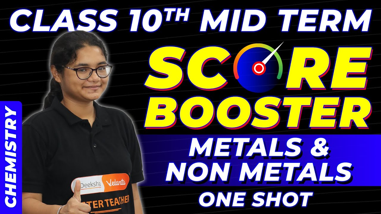 CBSE Class 10th Mid Term Score Booster | Science Chemistry Class 8 ...