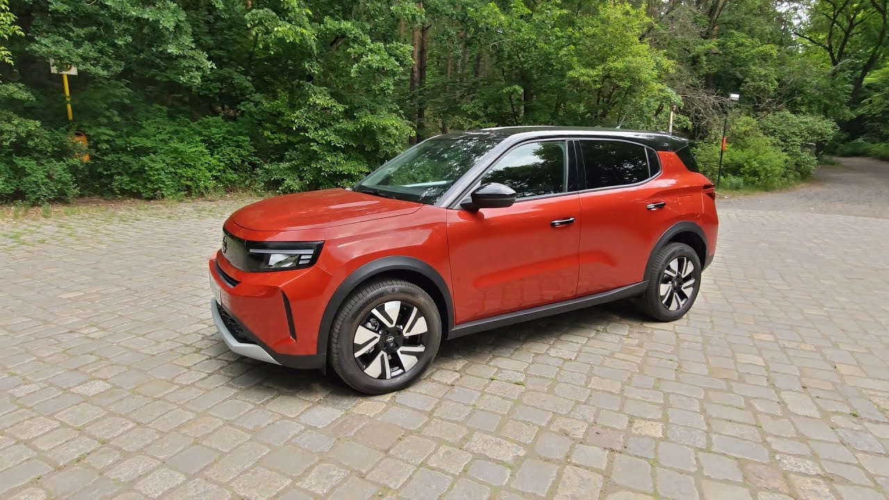 Opel Frontera Electric Probe gefahren - YouTube