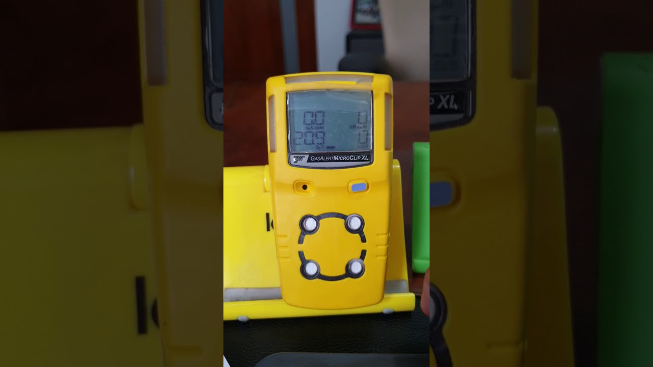 Microclip XL, BW Honeywell Multi Gas Detector - YouTube
