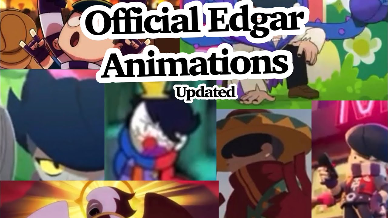 Brawl Stars Edgar Animations - YouTube