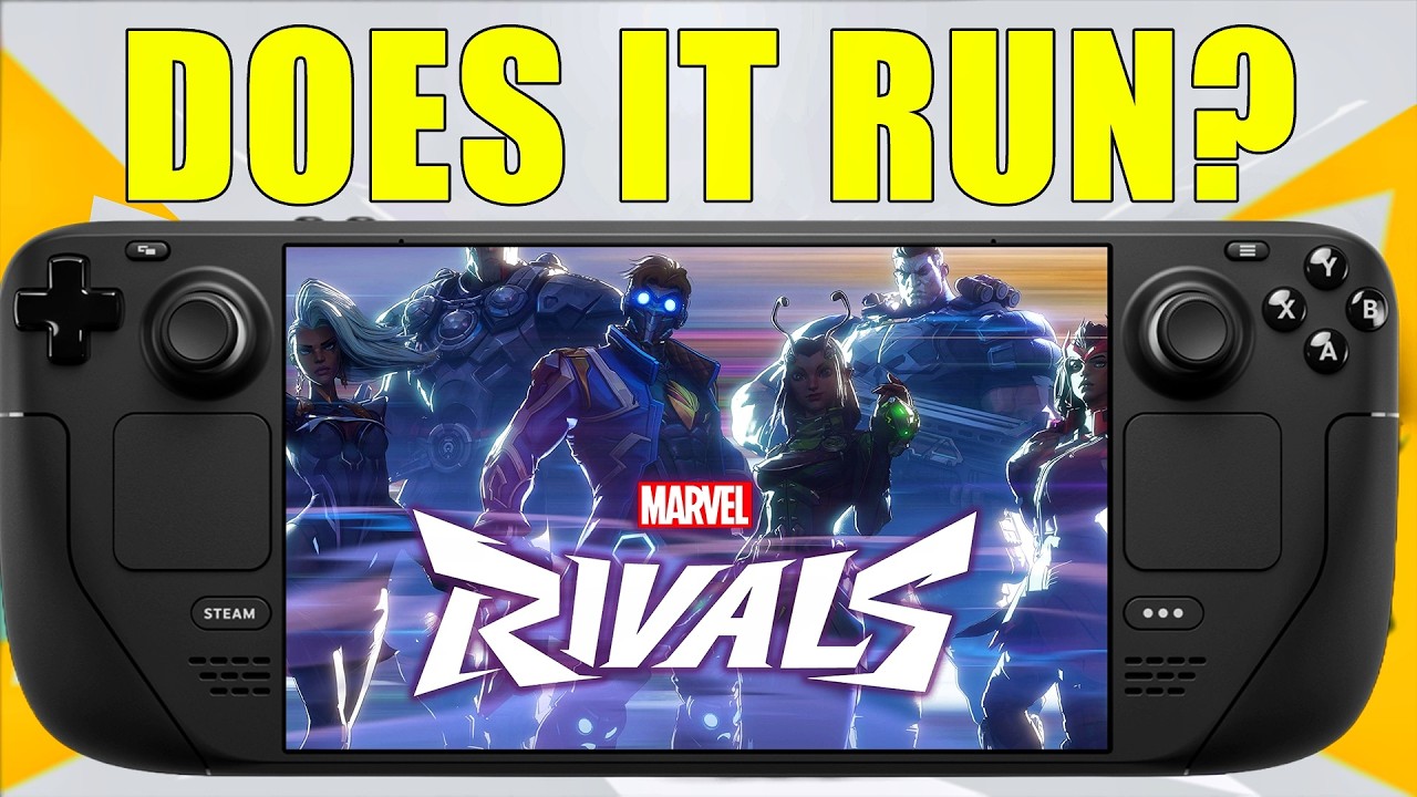 Marvel Rivals: 60 FPS on Steam Deck? Here's How! - YouTube