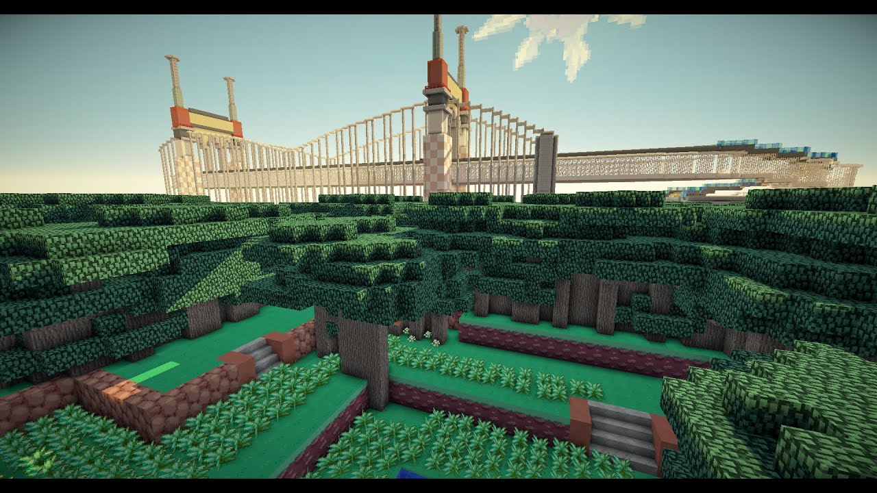 Pokemon Unova in Minecraft - Castelia City =|= Route 4 =|= Nimbasa City ...