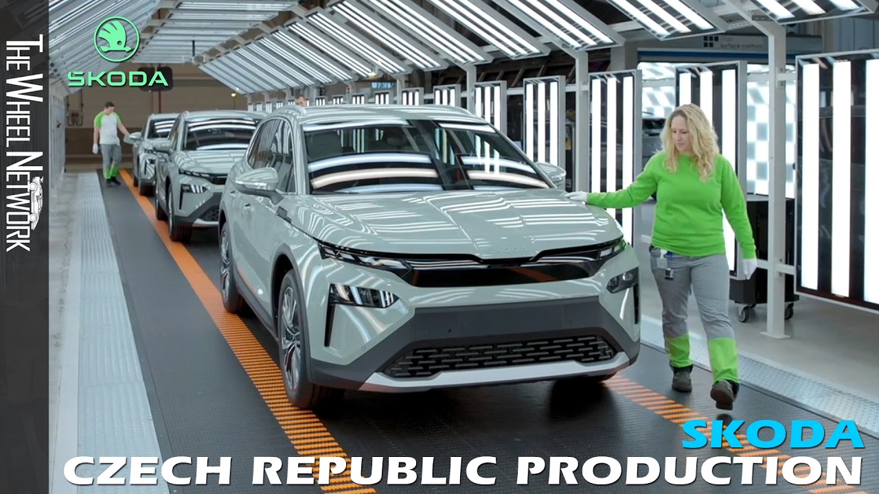 Skoda Production in the Czech Republic - YouTube