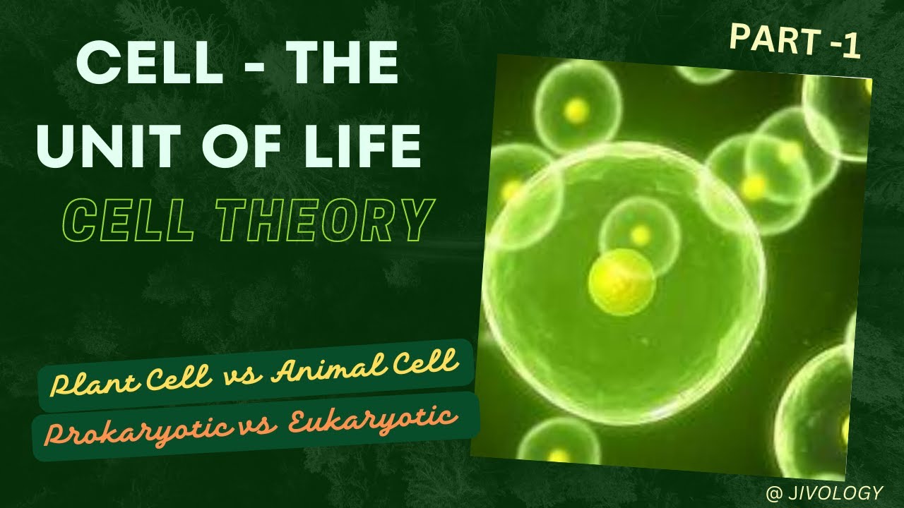 Cell The unit of life | Cell Theory | Plant vs Animal Cells ...
