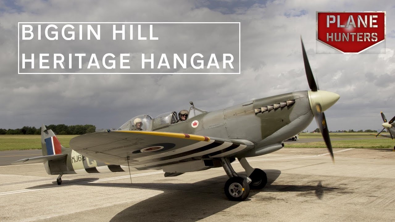 Spitfire at Biggin Hill Heritage Hangar - YouTube