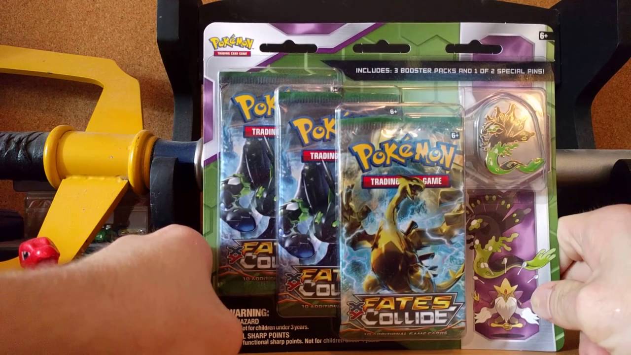 Pokemon: Zygarde Blister Pack Fates Collide Opening - YouTube