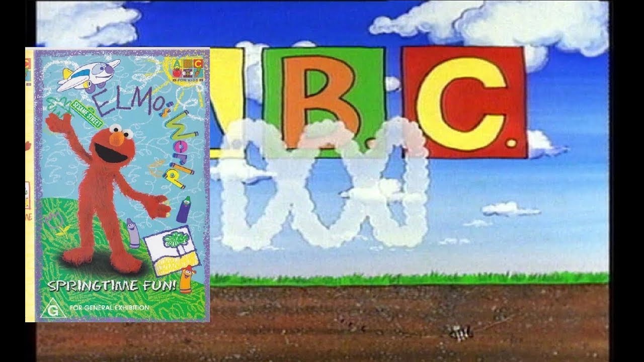 Opening And Closing To Sesame Street Elmo's World SpringTime Fun 2002 ...