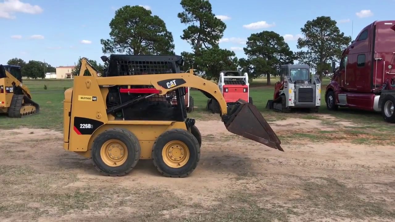 CAT 226B3 (6129) 1 - YouTube