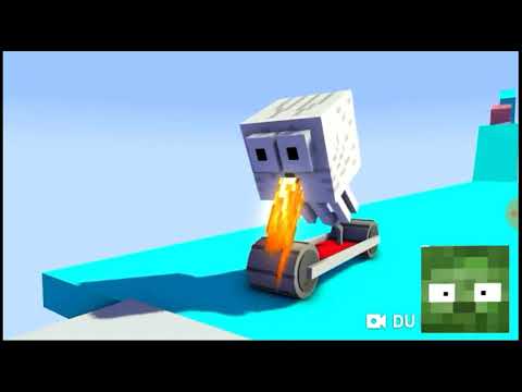 Monster school race io challenge minecraft animation - YouTube