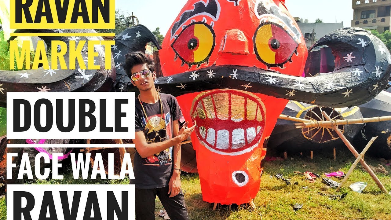 India most popular ravan market || cheapest ravan market || subhash ...