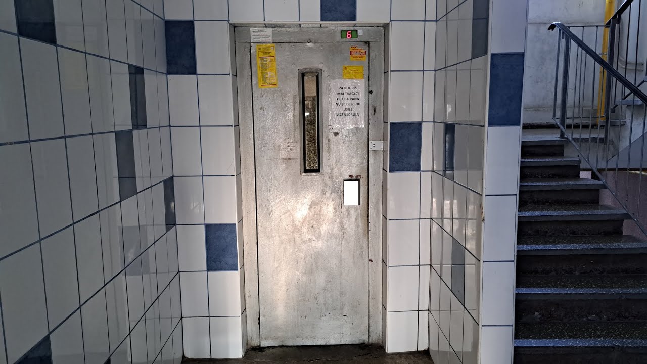 IFMA Traction Elevator @ Calea Ferentari, no.1, bl. 75A, sc.3, Cartier ...